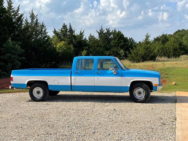 1981 Crew Cab Square Body Chevy for Sale - (OK) | MUD TRUCK NATION